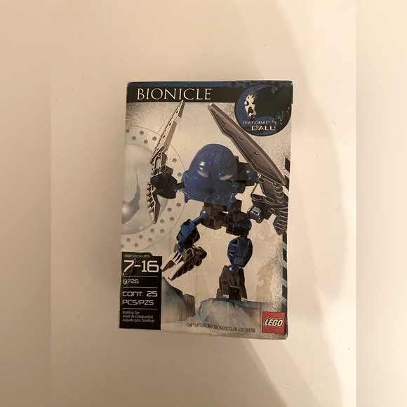 Lego | Toys | Nwt Vtg Lego Bionicle No 8726 Dalu Blue Robot Monster Y2k ...
